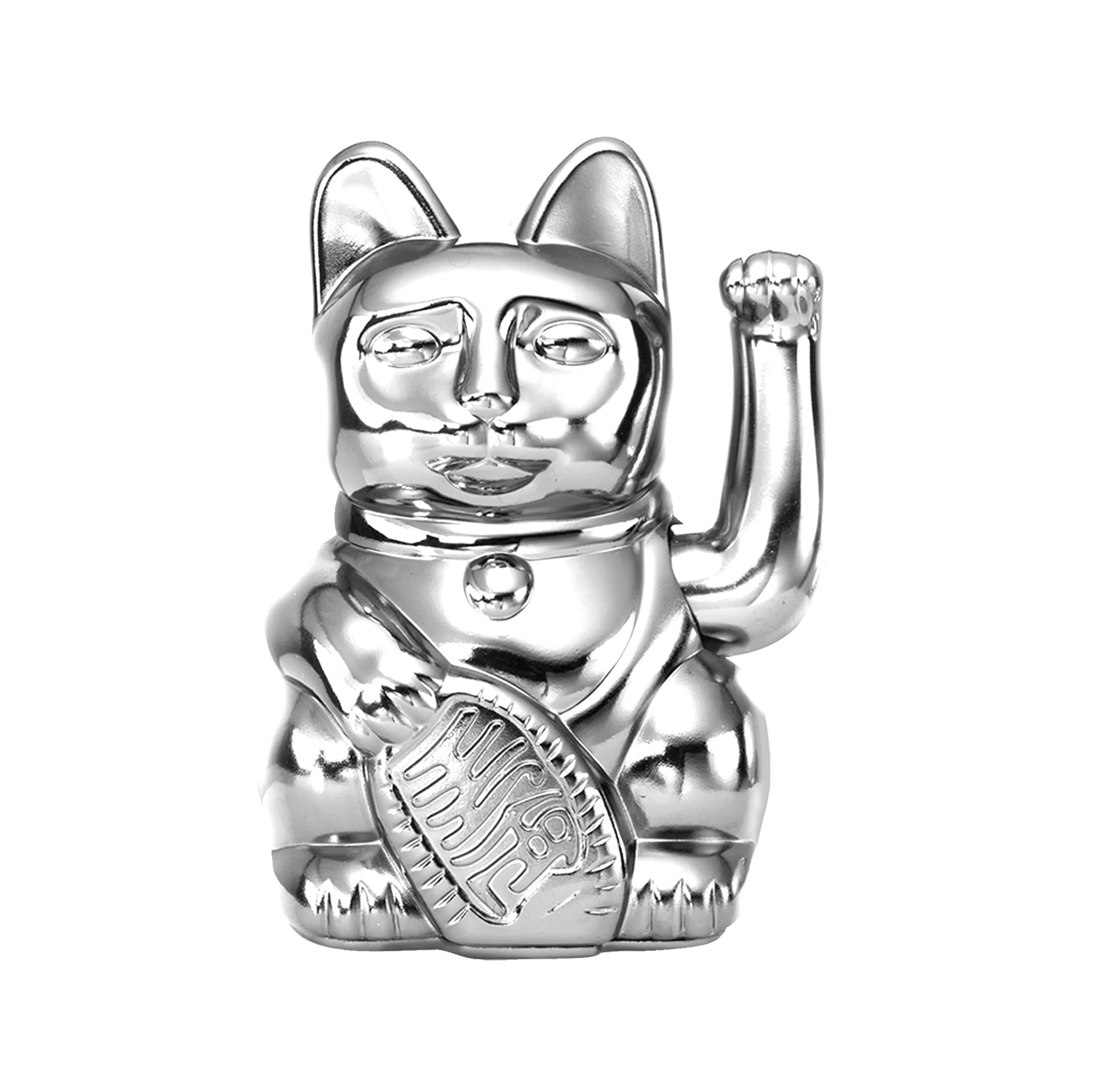 Donkey - Lucky Cat | Shiny Silver – JUJUHOME